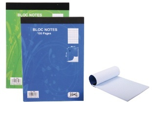 Bloc note différents formats